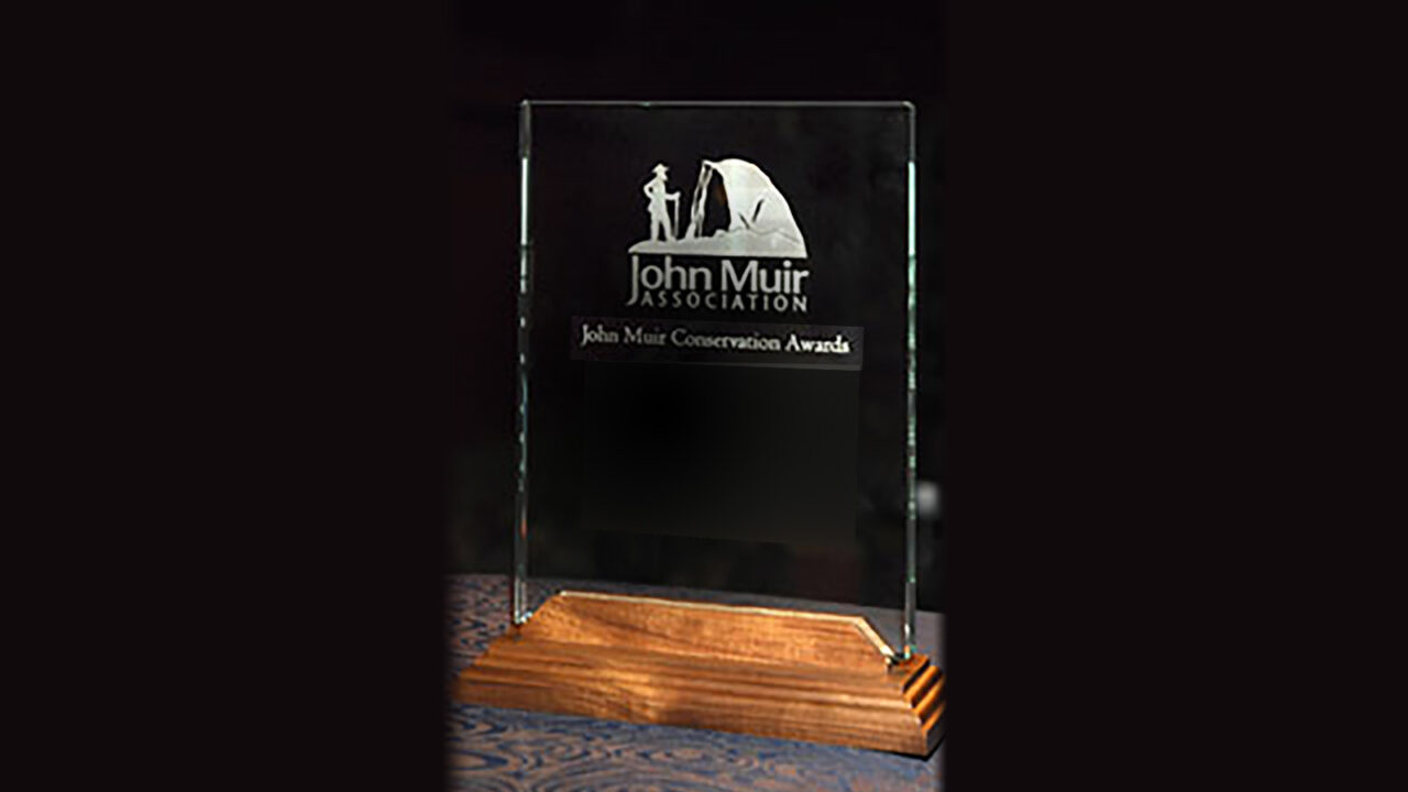 PRESTIGIOUS JOHN MUIR CONSERVATION AWARD RECOGNIZES FOUR DECADES OF ...