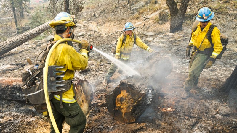 Toro Fire Crews Battle Creek Fire Near Shaver Lake | California ...